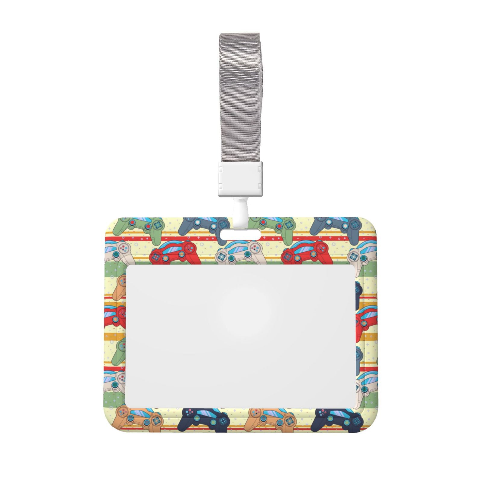 Cauagu Retro With Joysticks for ID Badge Holder,Badge Holder with ...