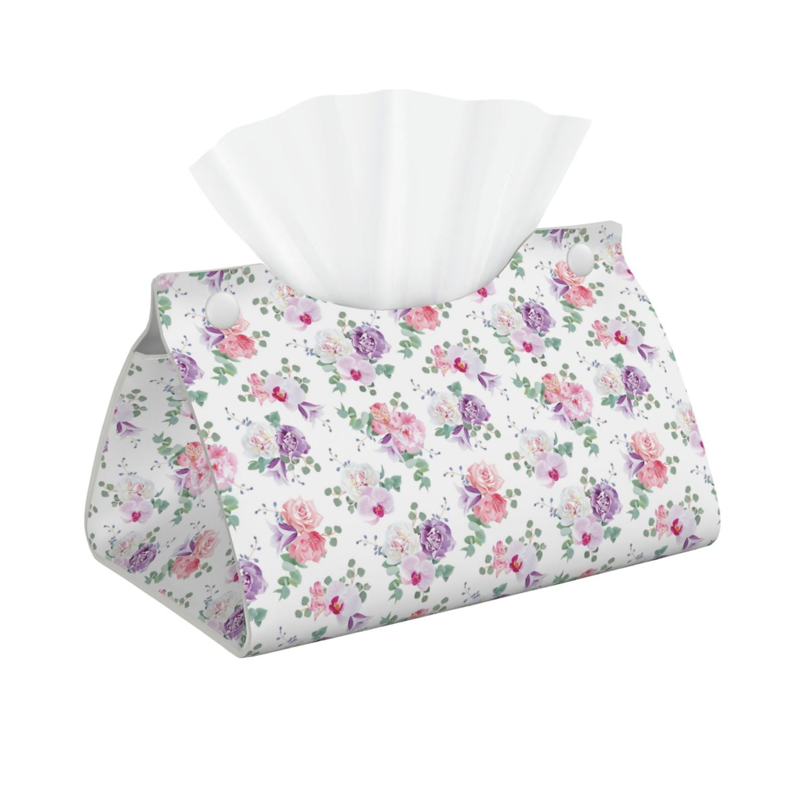 Cauagu Rose Flower B for Large Tissue Box Cover Rectangular–Plus Size ...
