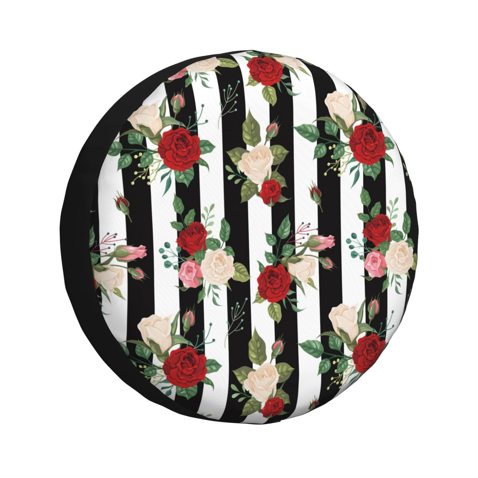 Cauagu Rose Flowers for Spare Tire Cover Wheel Protector Universal for ...