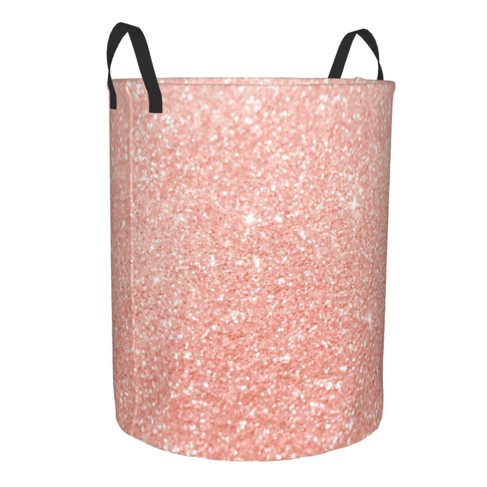 Cauagu Rose Gold Glitter for Laundry Basket,Collapsible Organizer ...