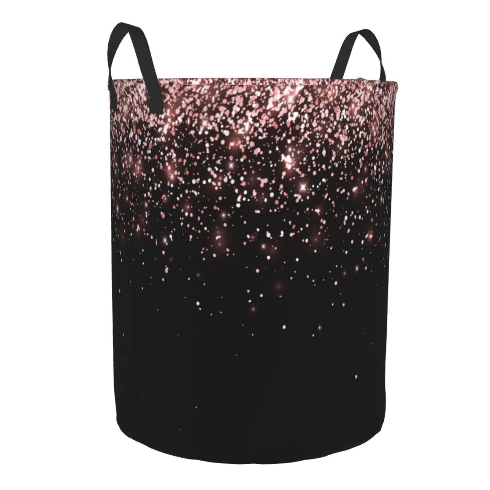 Cauagu Rose Gold Glitter1 for Laundry Basket,Collapsible Organizer ...