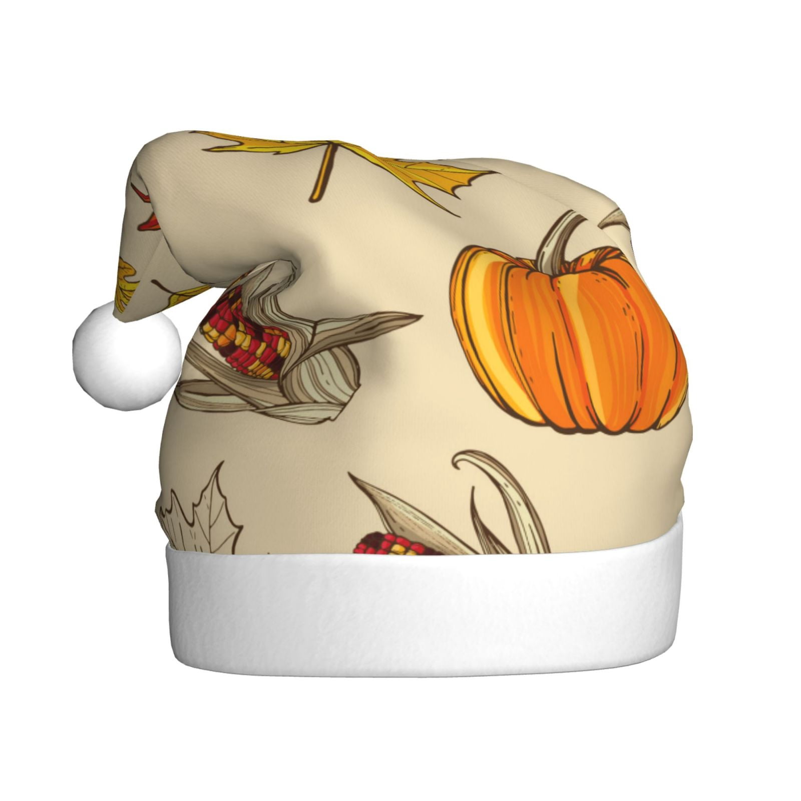 Cauagu Rustic Harvest Time for Adult Christmas Hat,1-Pack Xmas Holiday ...