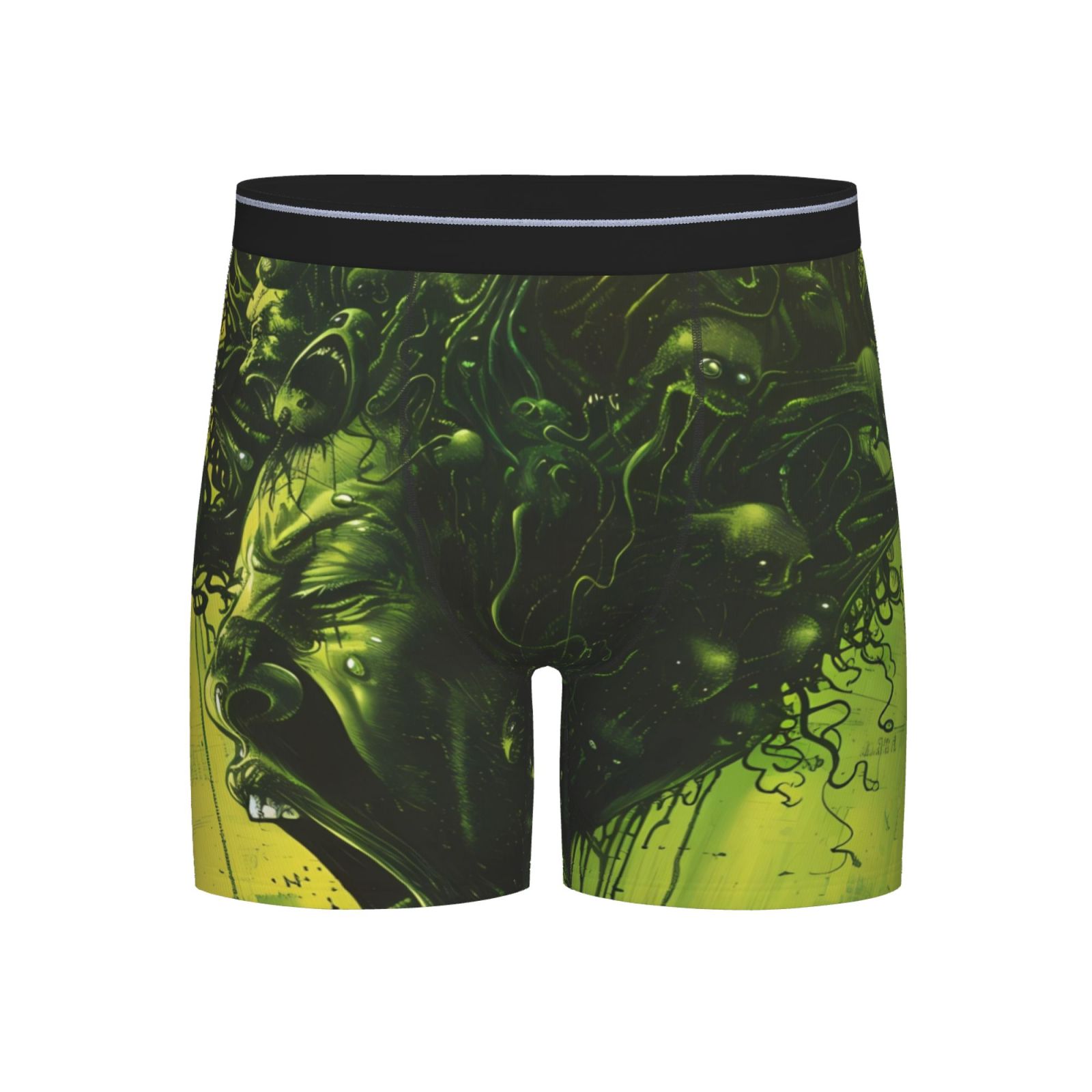 Cauagu Screaming Horror Art Print Men's Boxer Briefs, Funny & Cute ...