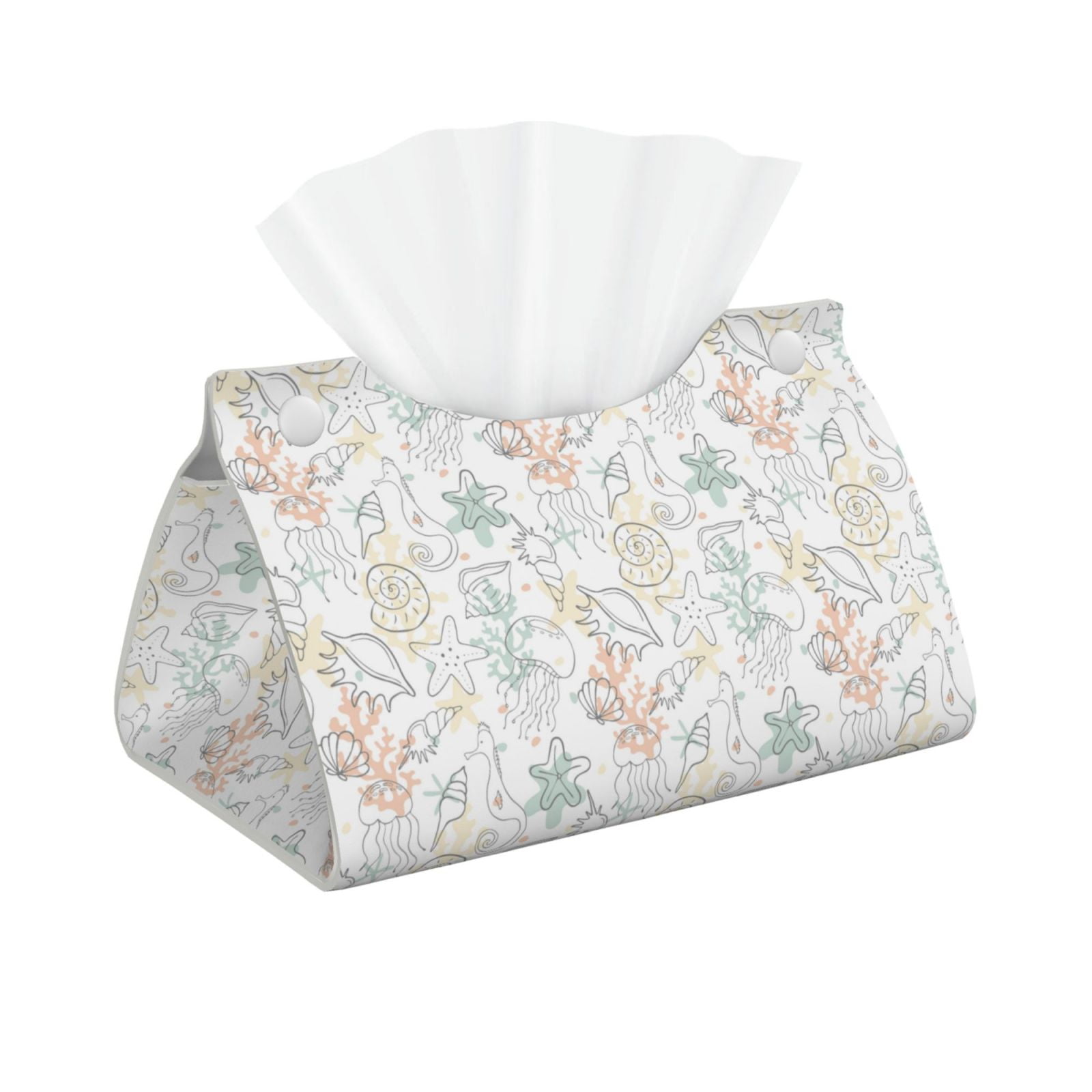 Cauagu Sea Animals for Large Tissue Box Cover Rectangular–Plus Size ...