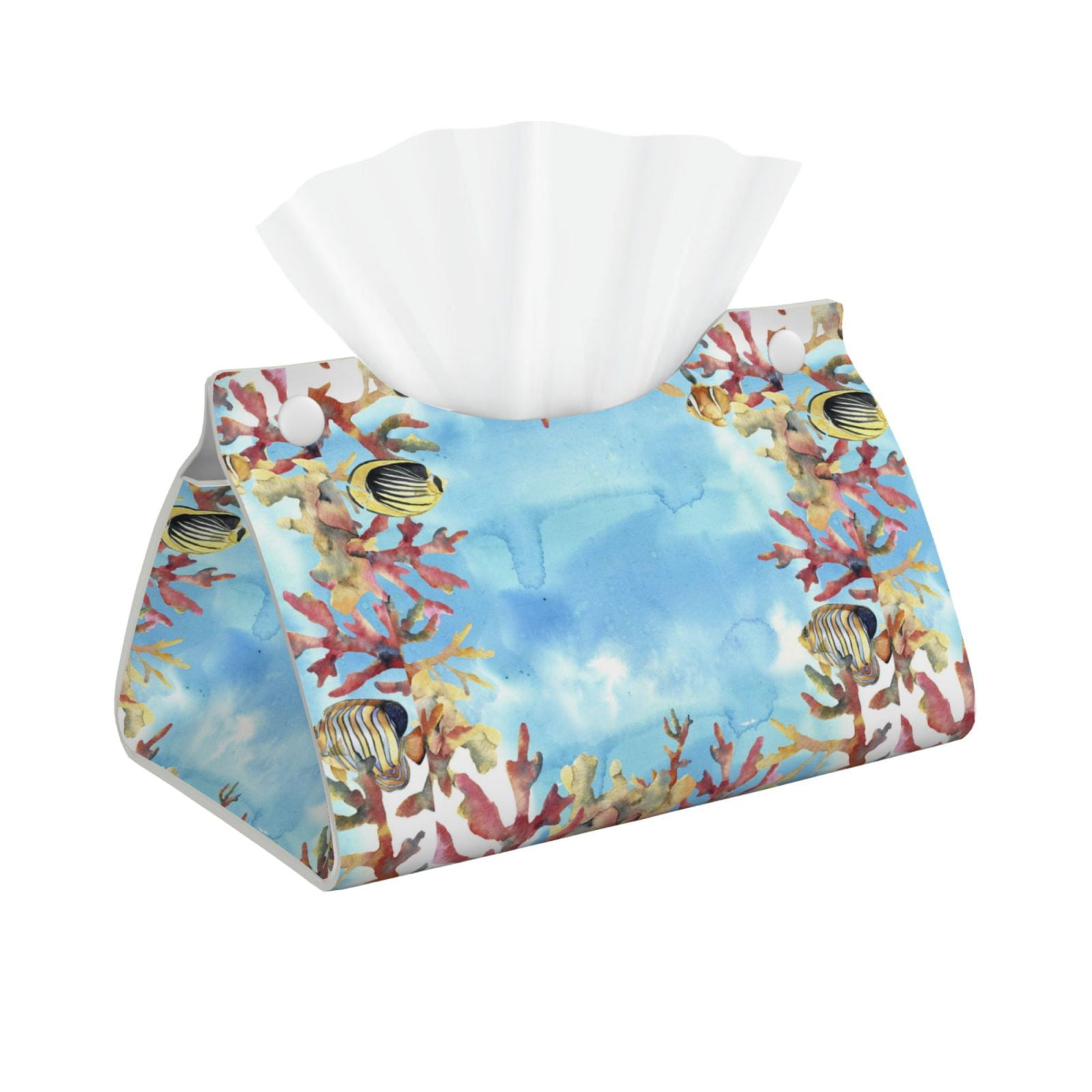 Cauagu Sea and Fish for Large Tissue Box Cover Rectangular–Plus Size ...