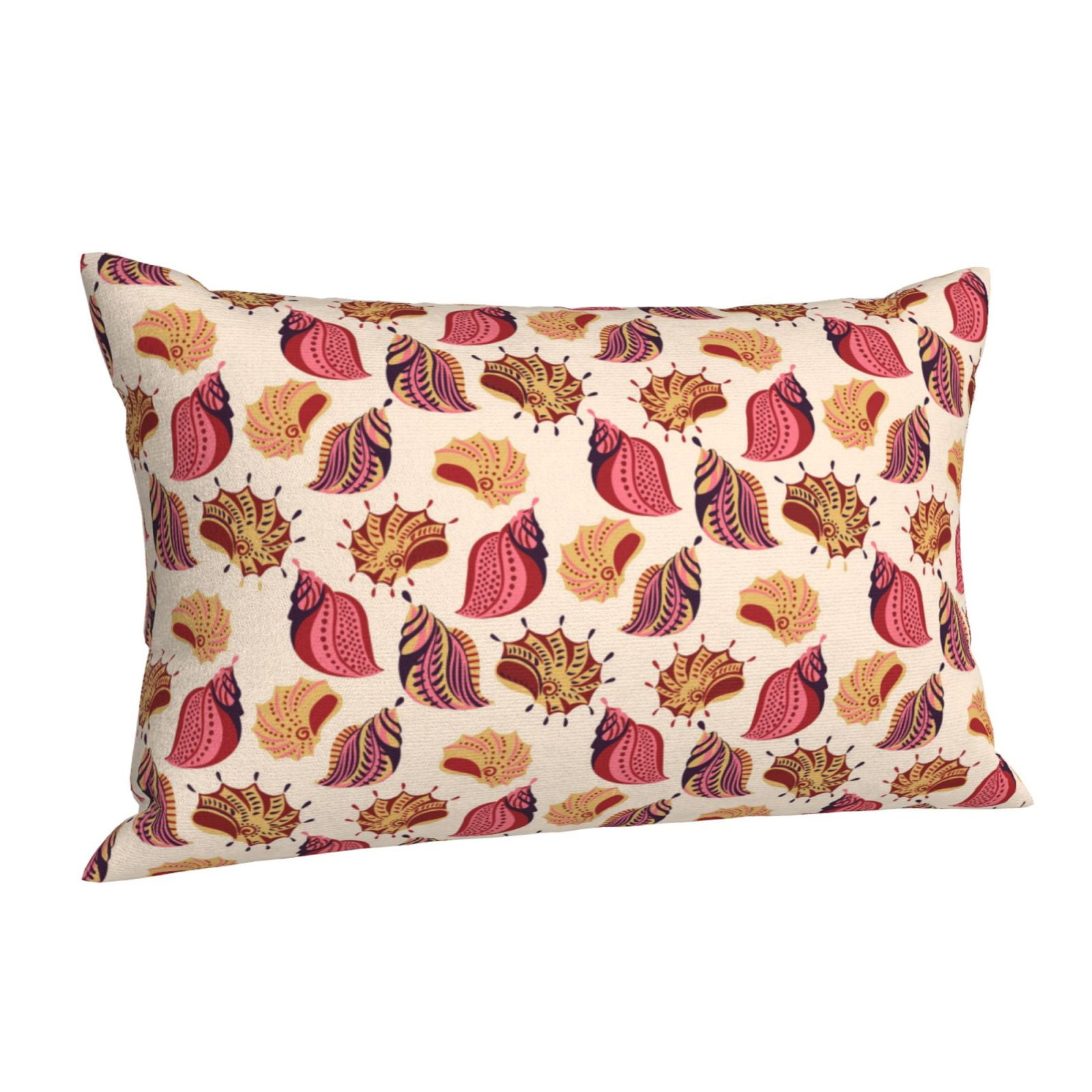 Cauagu Sea Shells Print Pillow Covers with Envelope Closure,1PC Pillow ...