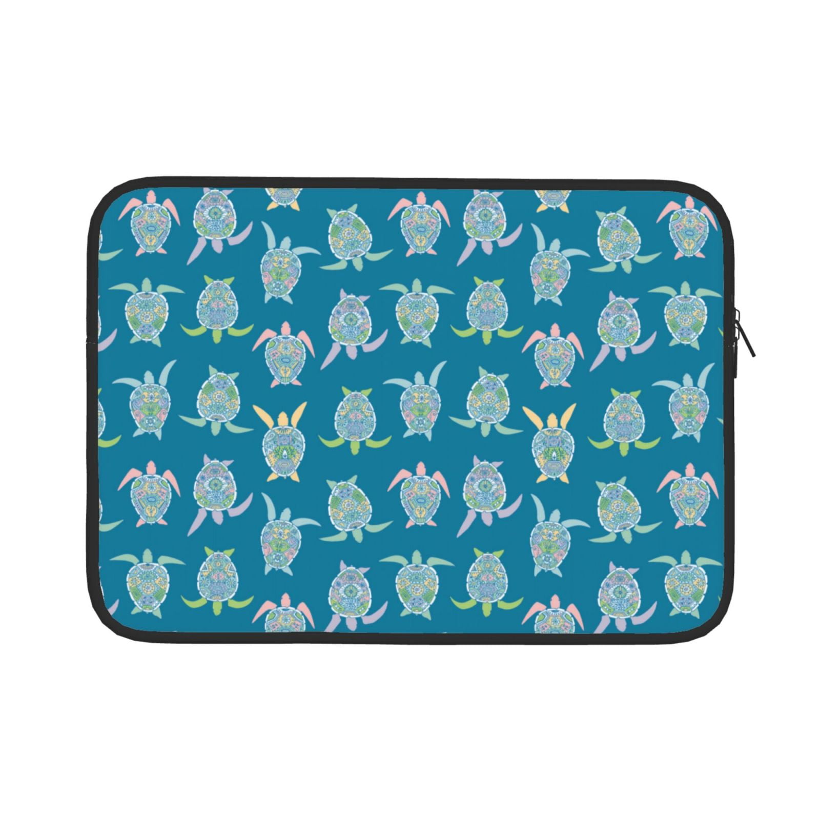 Cauagu Sea Turtle Print Laptop Sleeve Case, Laptop Cover Portable ...