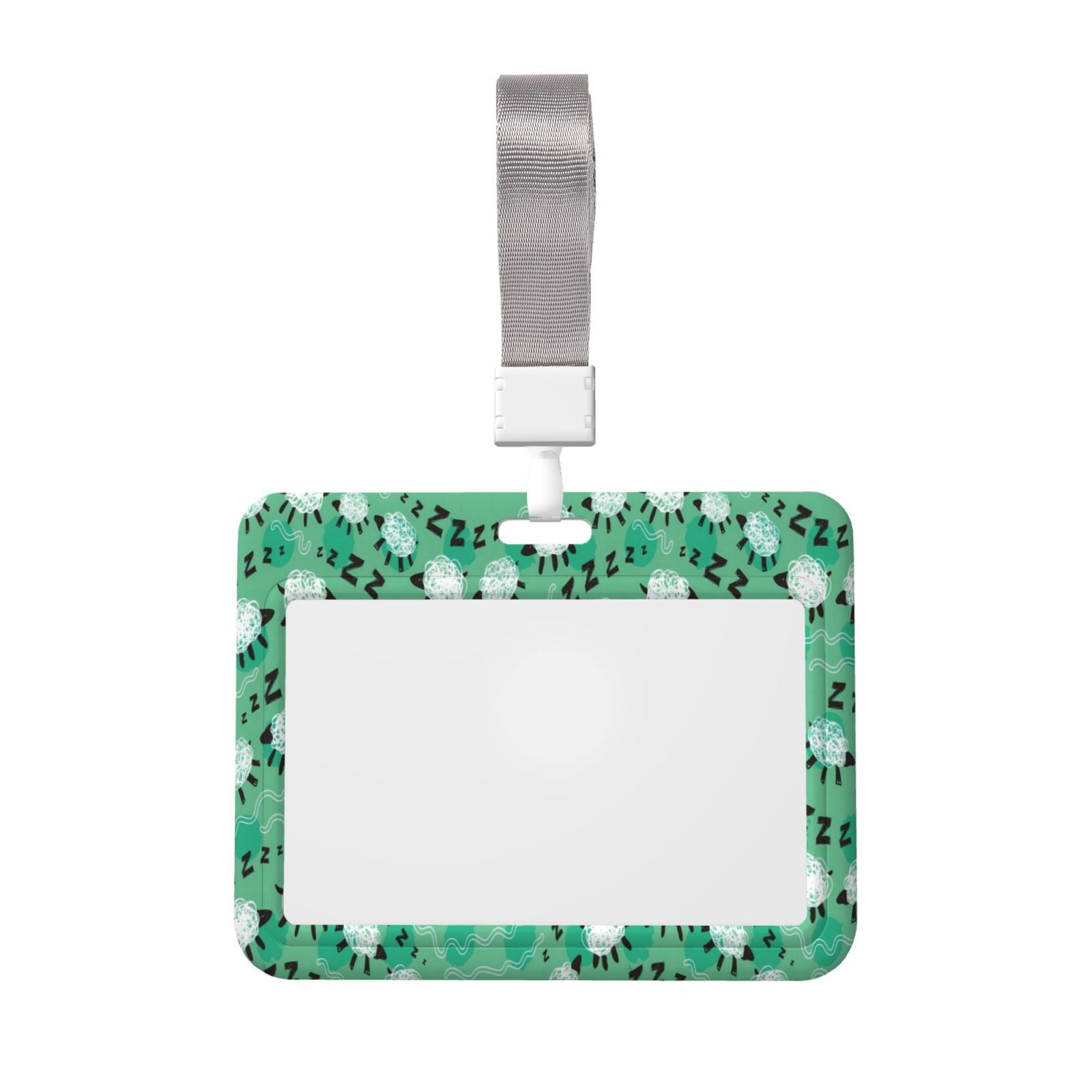 Cauagu Sheep Zzz for ID Badge Holder,Badge Holder with Windows Key Card ...
