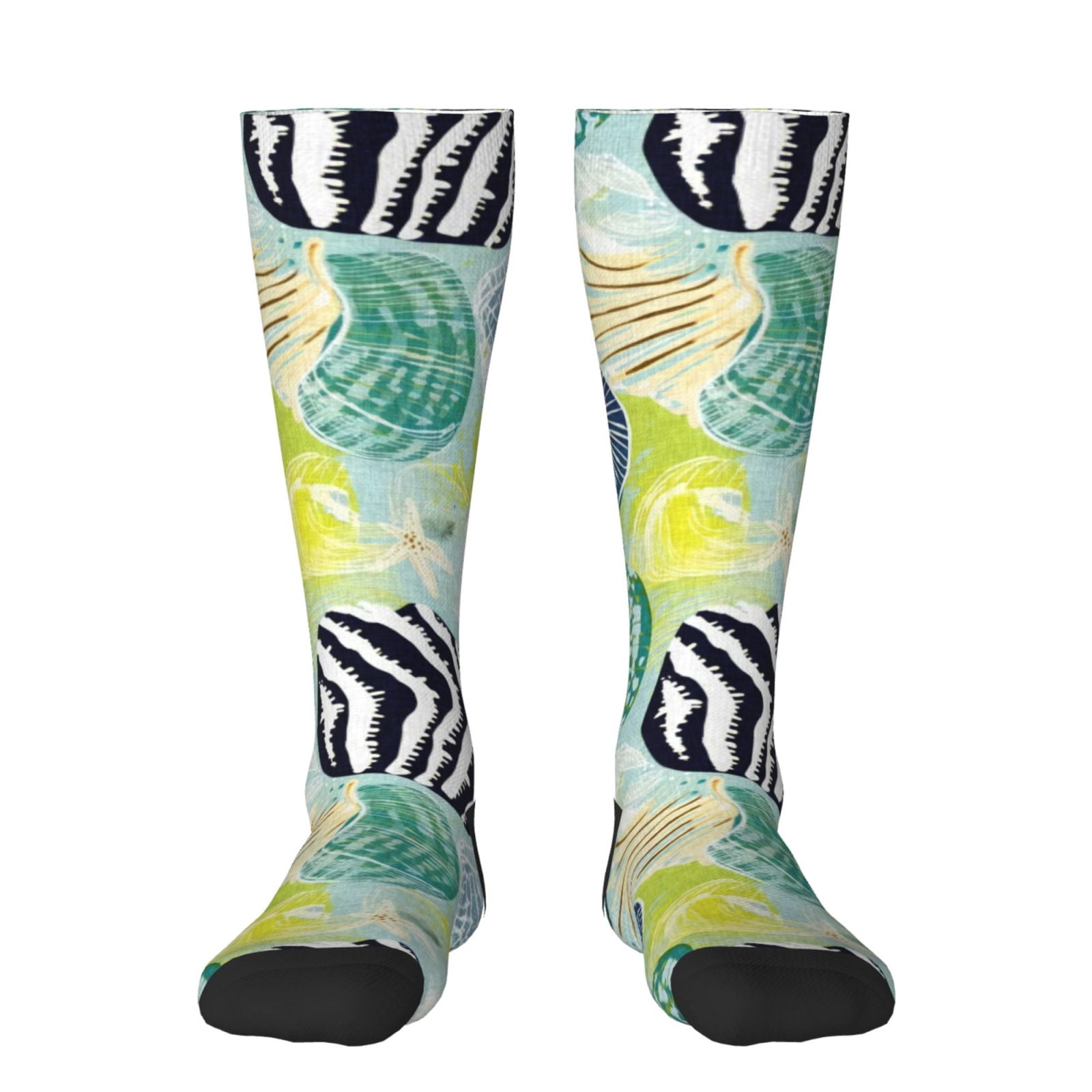 Cauagu Shell Clam Print Women's Men's Ankle Socks 1-pack Casual ...