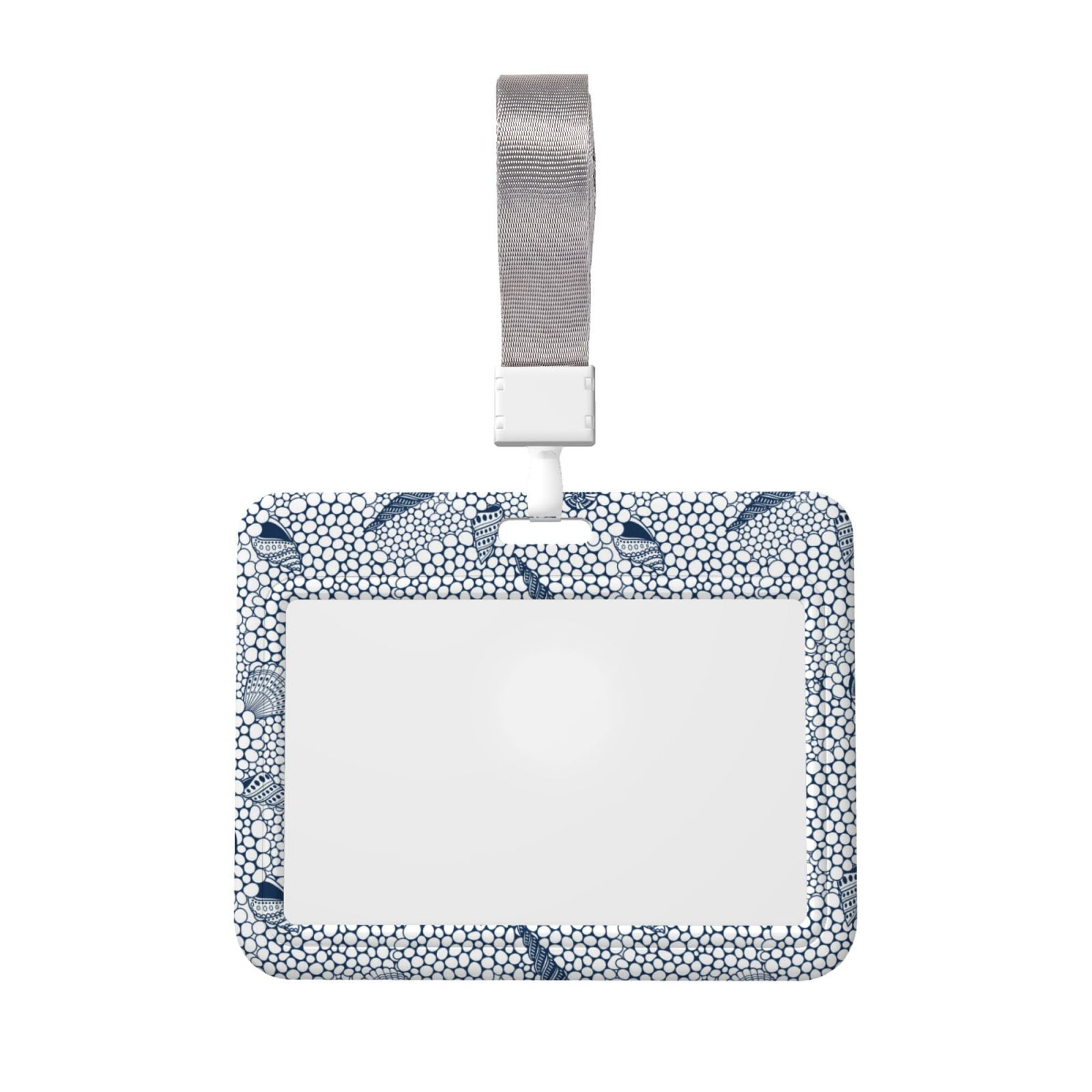 Cauagu Shells And Sand for ID Badge Holder,Badge Holder with Windows ...