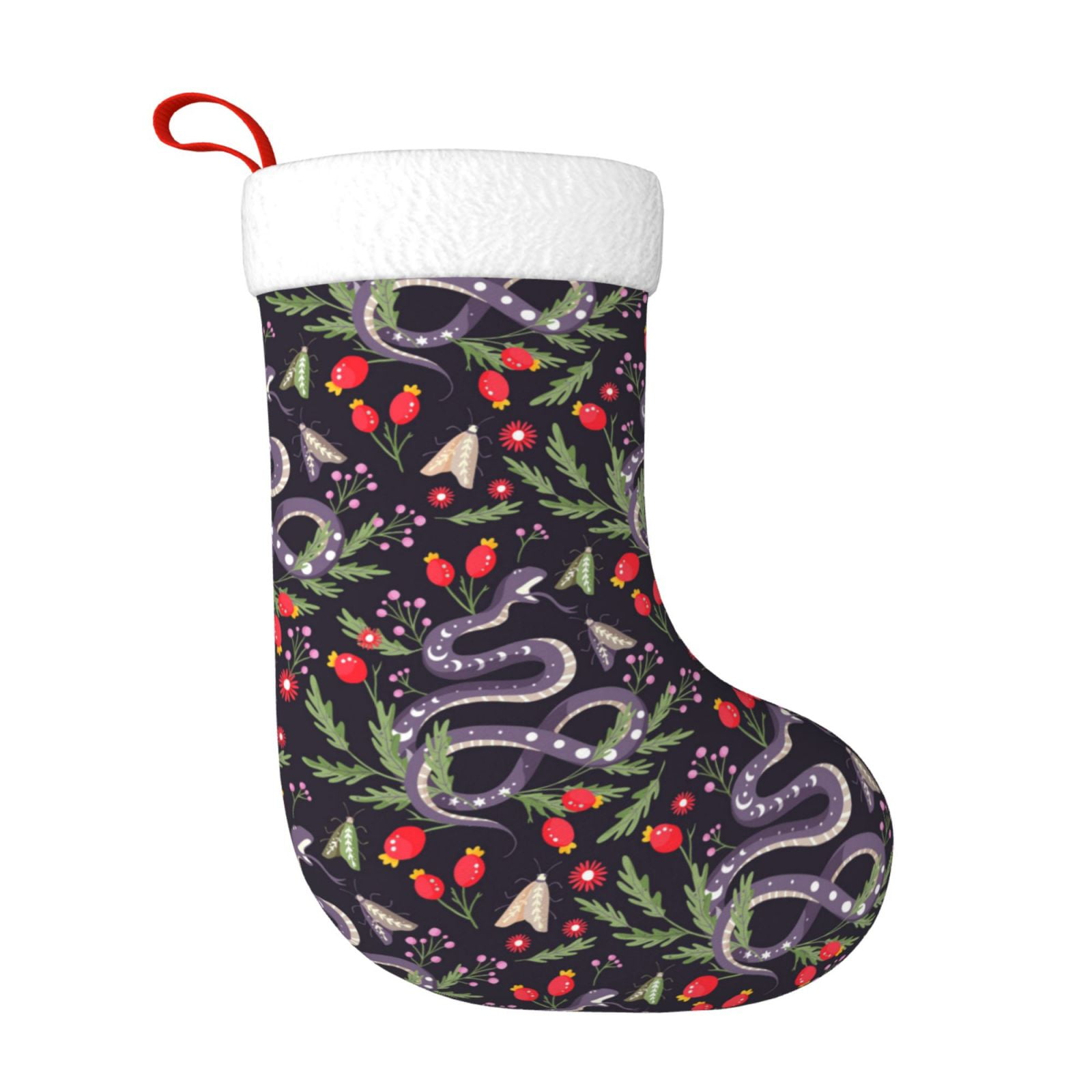 Cauagu Snakes And Snake Fruit for Christmas Stockings,1-Pack Large Xmas ...