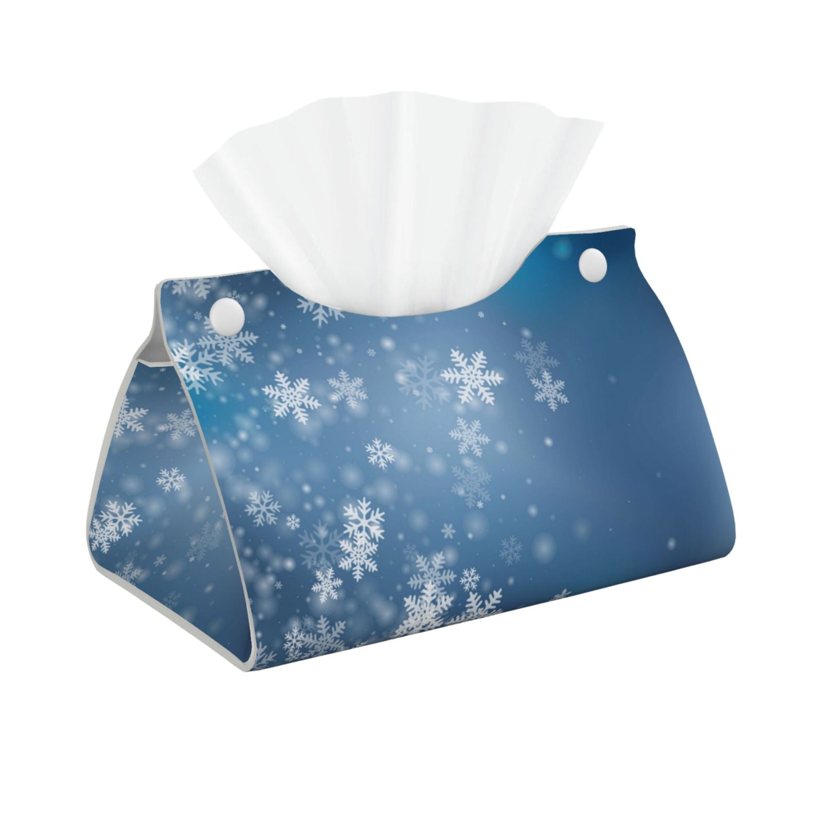 Cauagu Snowflakes1 for Large Tissue Box Cover Rectangular–Plus Size ...