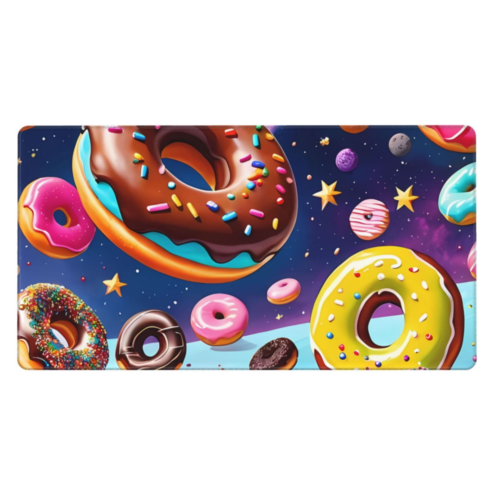 Cauagu Space Colorful Donut for Large Mouse Pad,XXL Extended Gaming ...