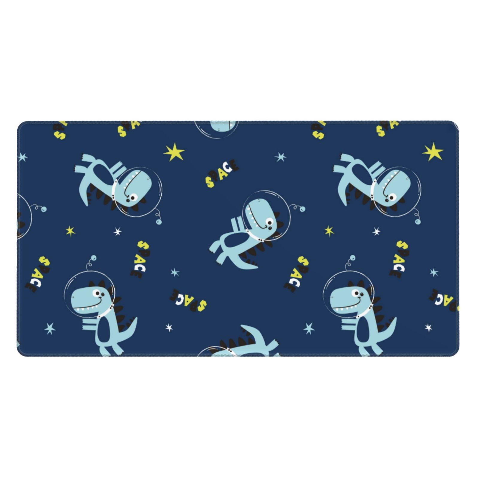 Cauagu Space Dinosaur for Large Mouse Pad,XXL Extended Gaming Mouse Mat ...