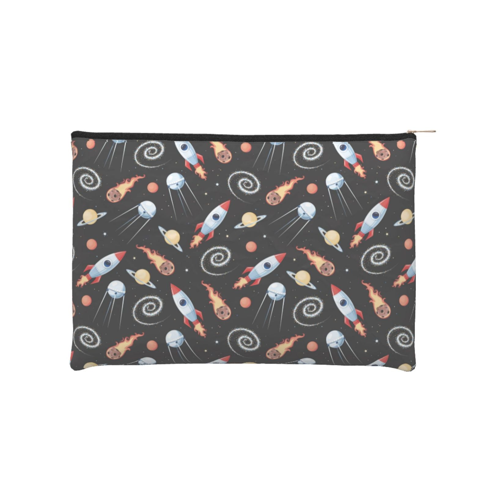 Cauagu Space Rocket for Tyvek Makeup Bag,Reusable Travel Cosmetic Bag ...