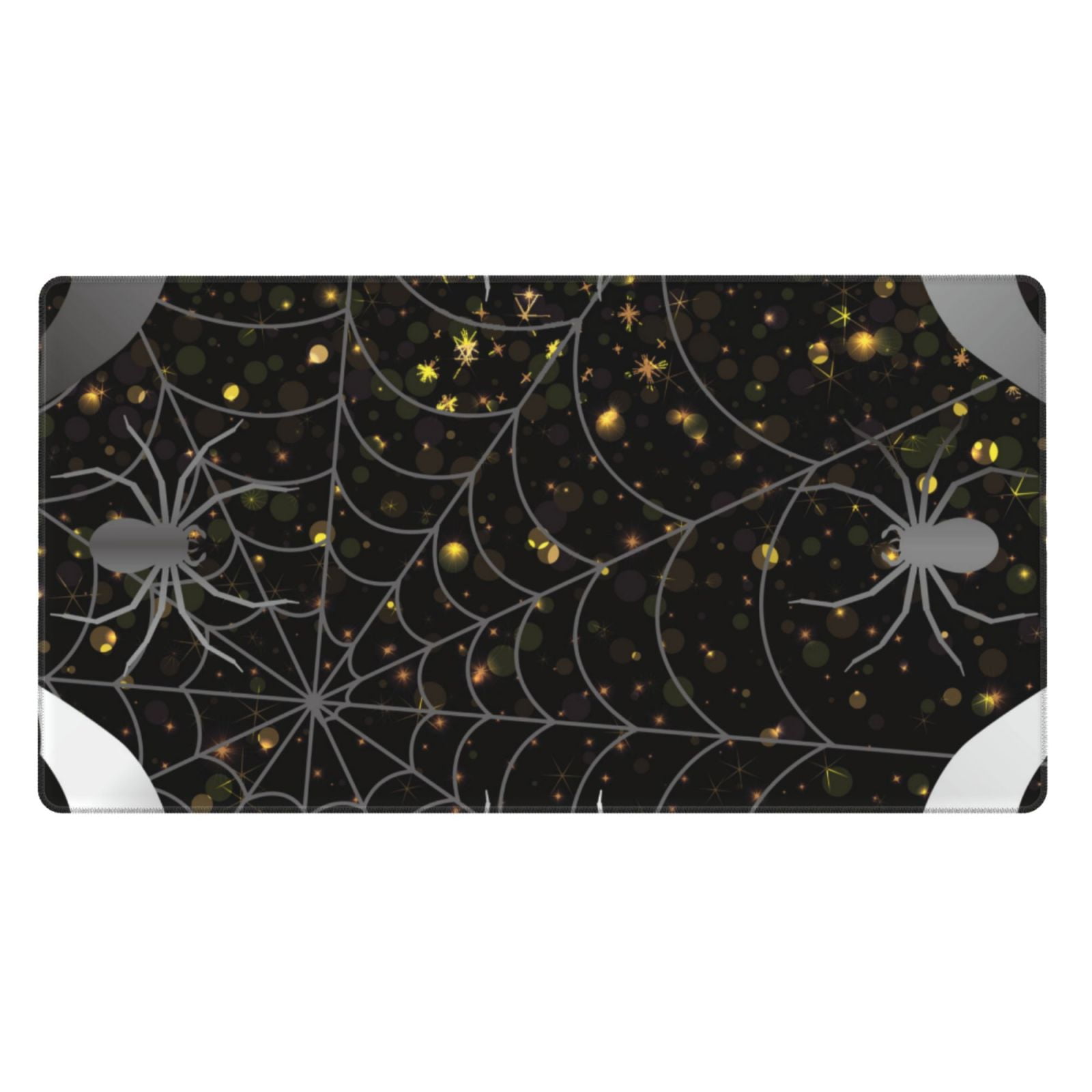 Cauagu Spiderweb Bats And A Spider for Large Mouse Pad,XXL Extended ...