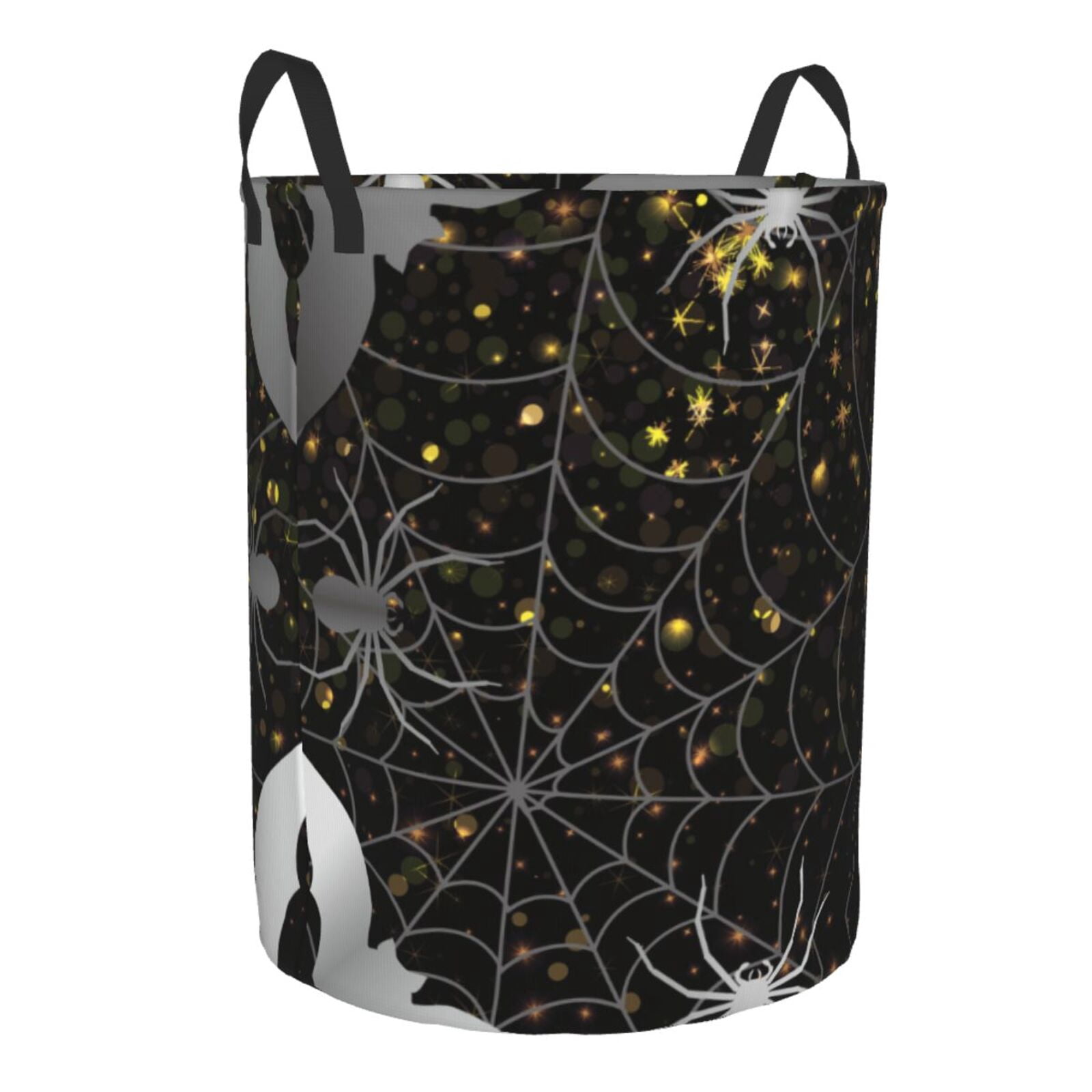 Cauagu Spiderweb Bats And A Spider for Laundry Basket,Collapsible ...