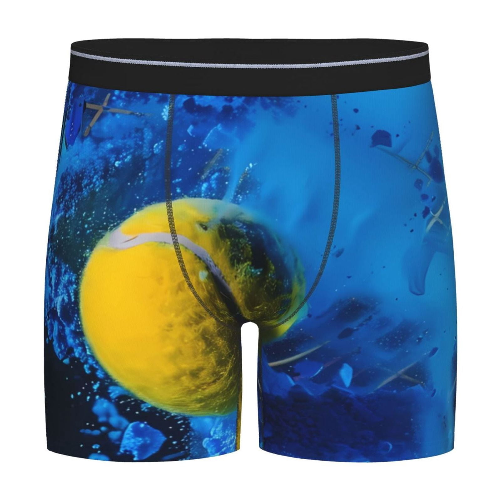 Cauagu Sports Tennis Ball Print Men's Boxer Briefs, Funny & Cute ...