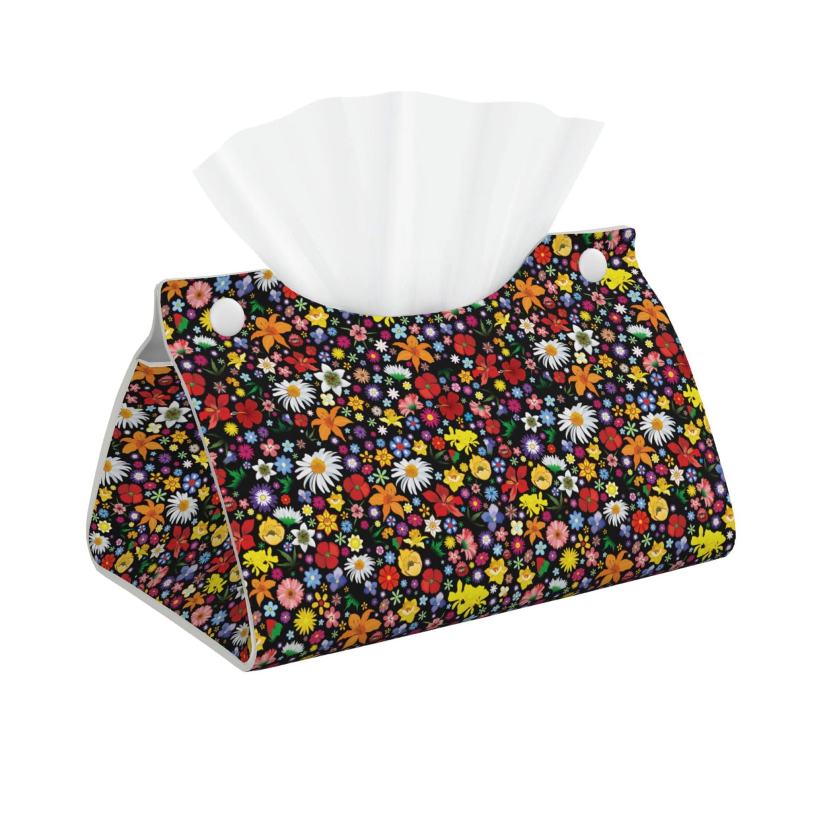 Cauagu Spring And Summer Flowers for Large Tissue Box Cover Rectangular ...