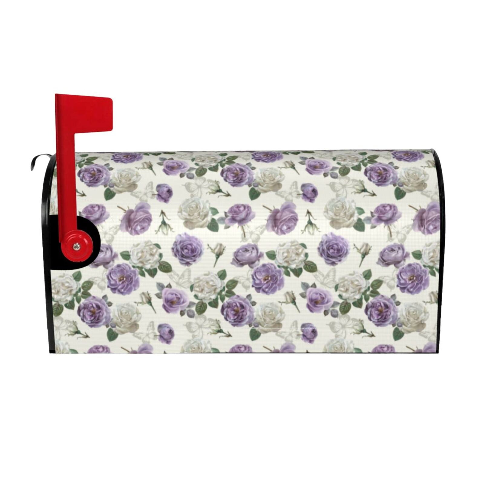 Cauagu Spring Flowers Pattern Magnetic Mailbox Covers, Mailbox Cover ...