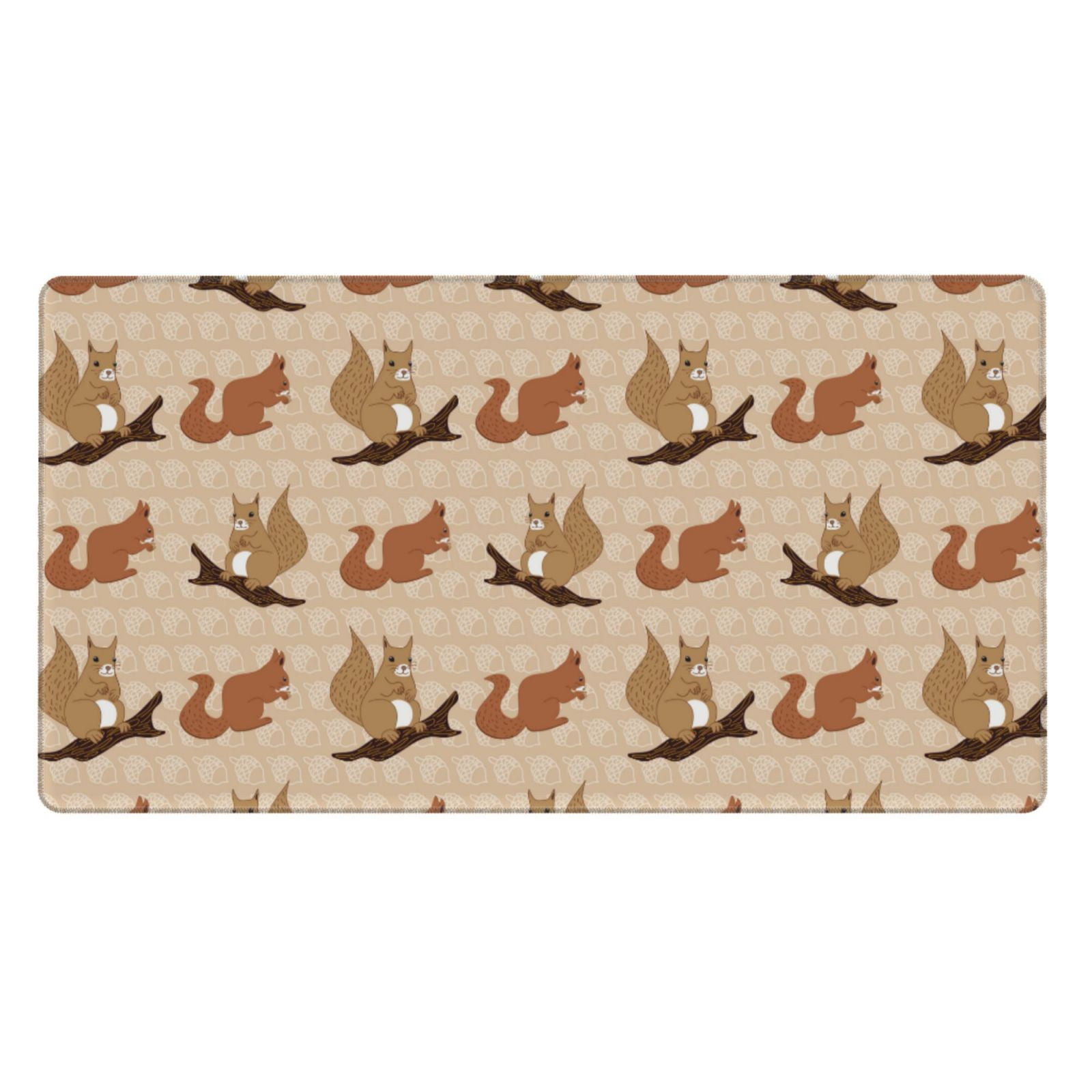 Cauagu Squirrel nut backgrounds for Large Mouse Pad,XXL Extended Gaming ...