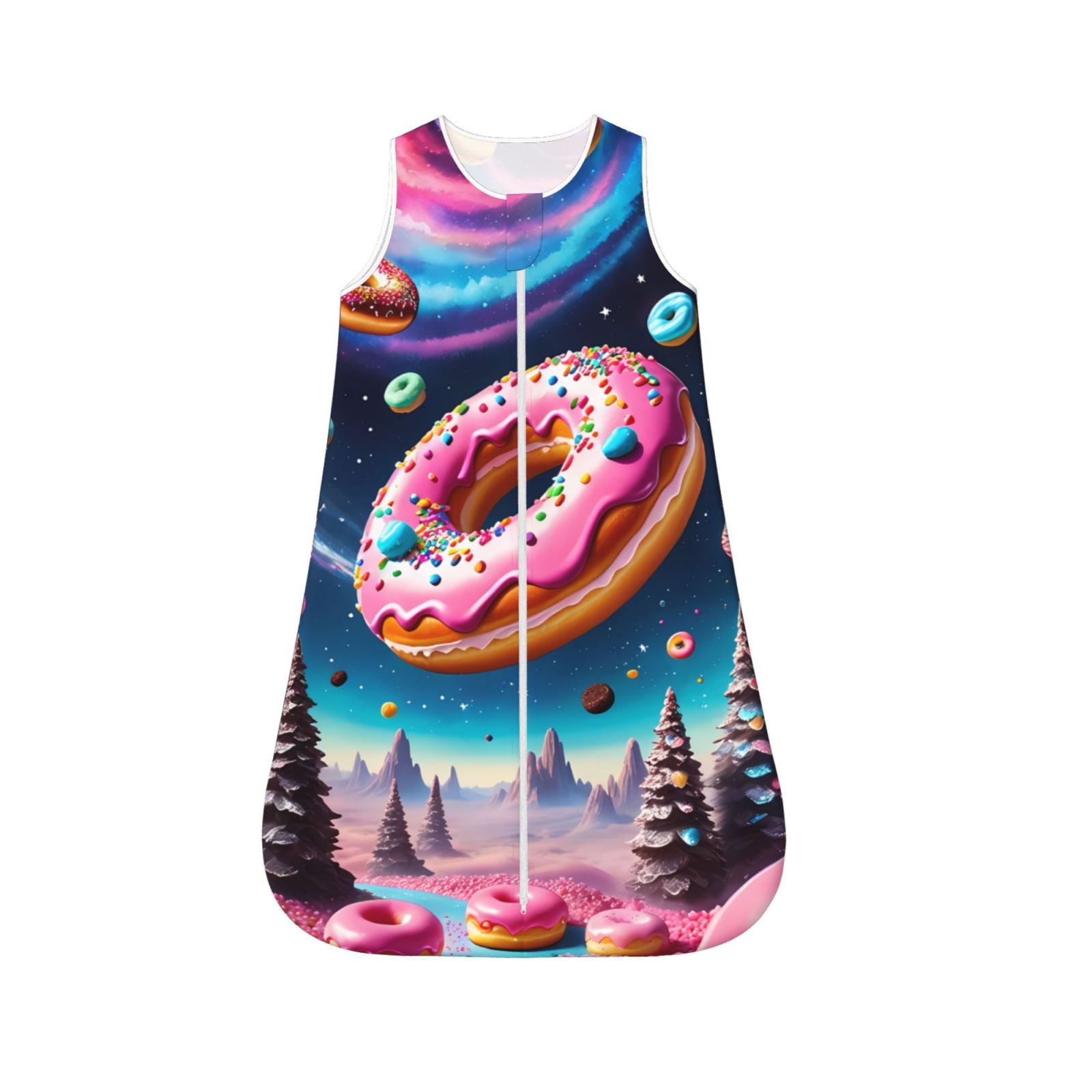 Cauagu Starry Sky Pine Tree Donut for Infant Wearable Blanket,Unisex ...