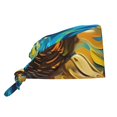 Cauagu Starry Sunflower Dreamscape Pattern 1 Pcs Working Caps ...
