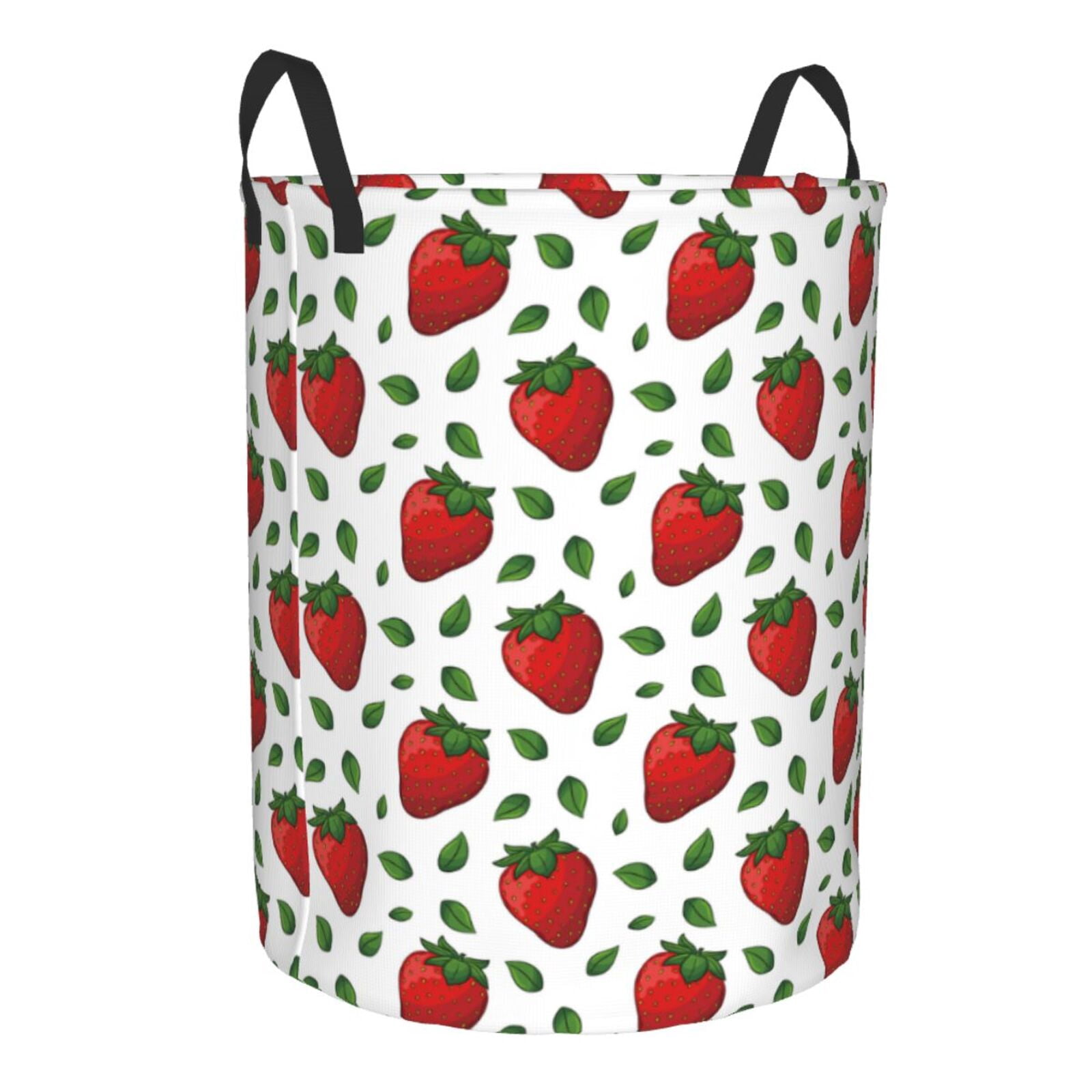 Cauagu Strawberry for Laundry Basket,Collapsible Organizer Basket for ...