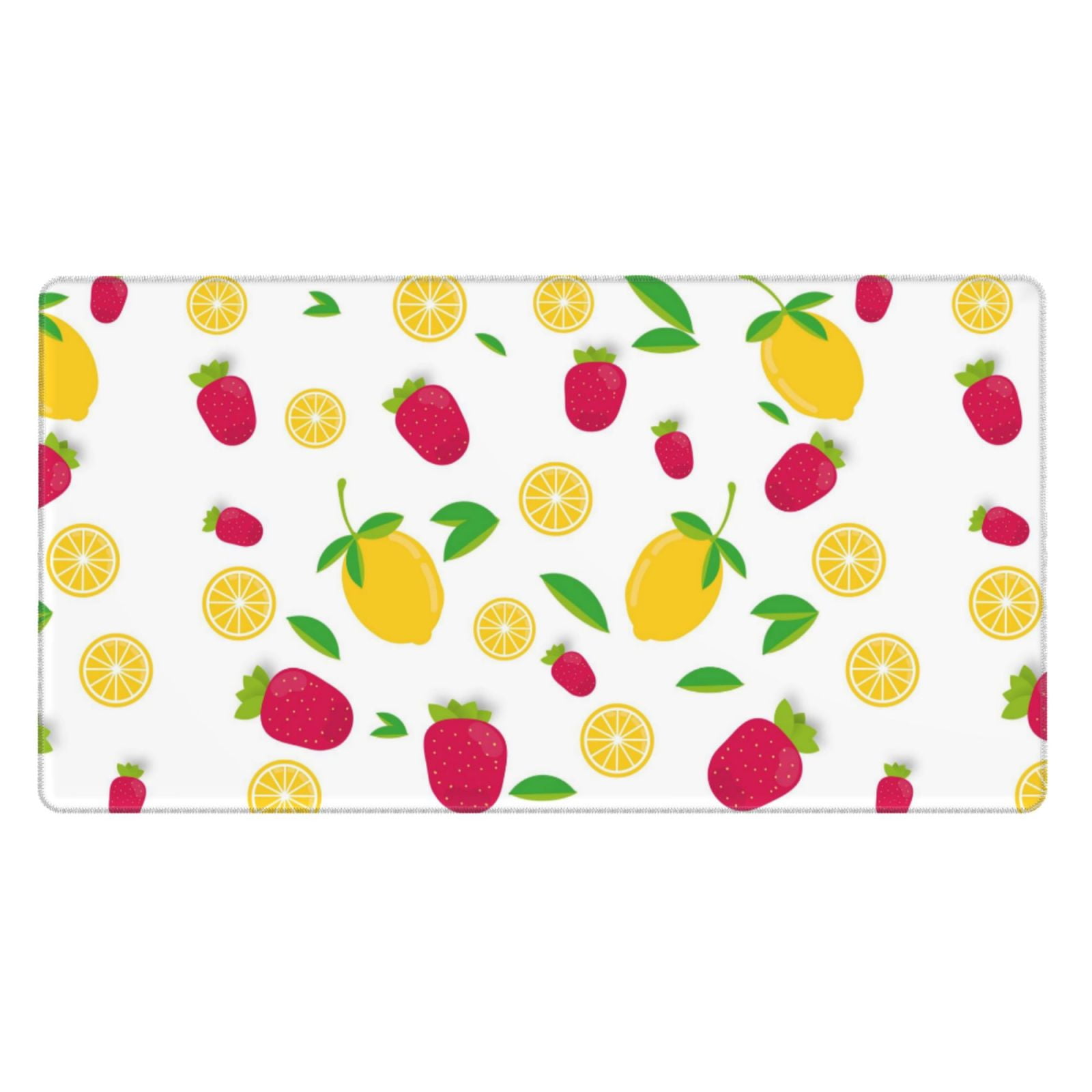 Cauagu Strawberry and Lemon for Large Mouse Pad,XXL Extended Gaming ...