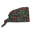 Cauagu Strawberry Pattern 1 Pcs Working Caps,Adjustable Working Hats ...