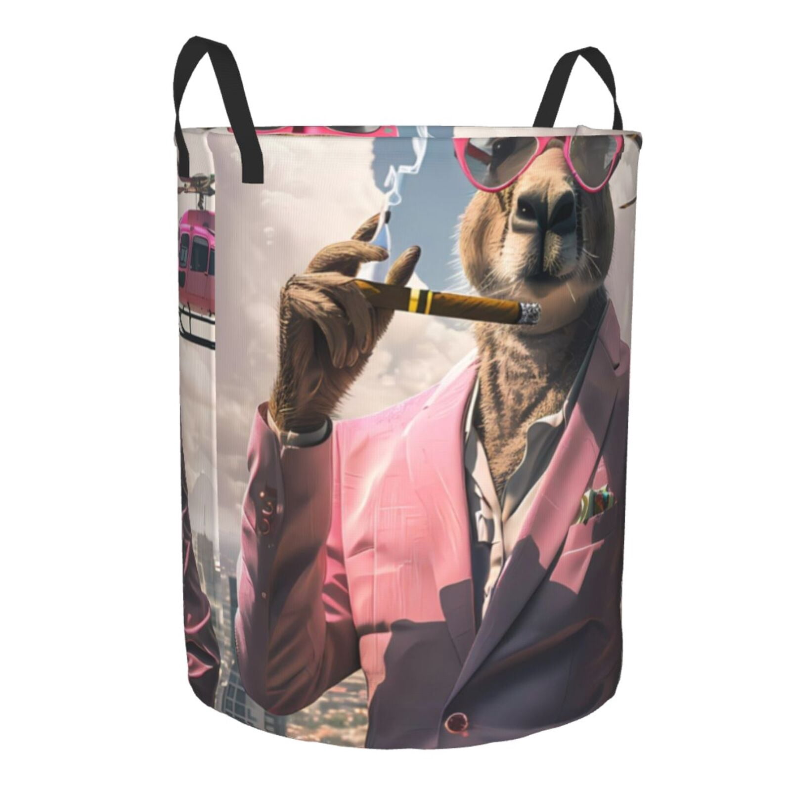 Cauagu Stylish Kangaroo In Suit for Laundry Basket,Collapsible ...