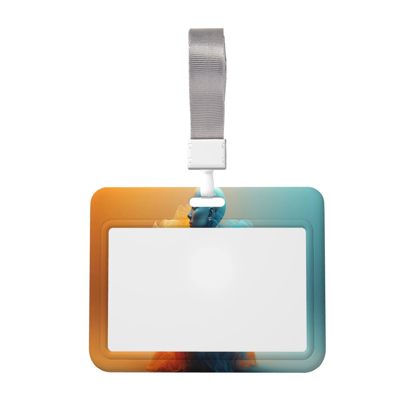 Cauagu Surreal Body Art for ID Badge Holder,Badge Holder with Windows ...