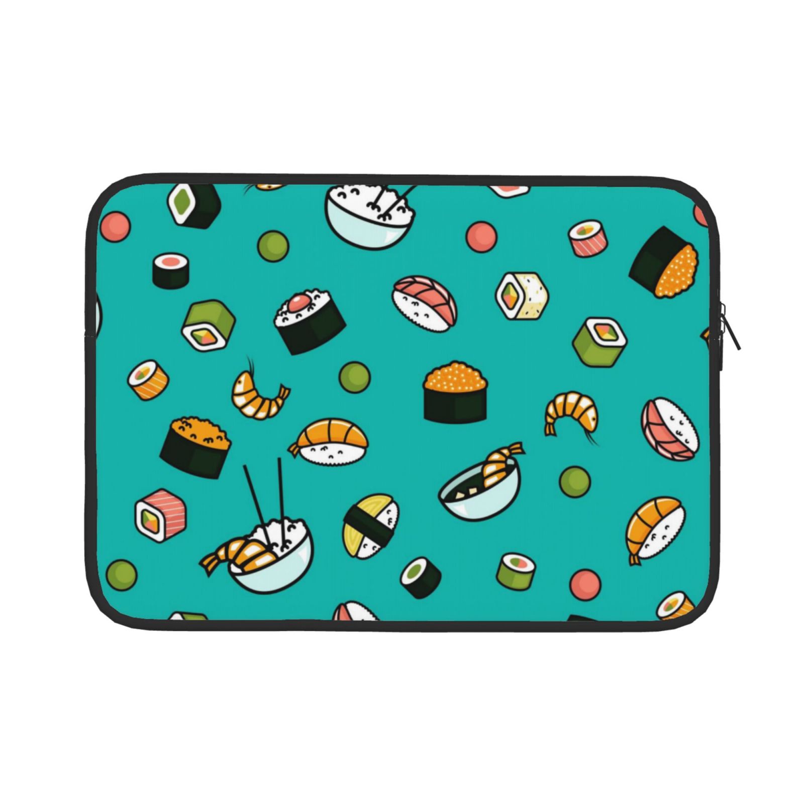 Cauagu Sushi Print Laptop Sleeve Case, Laptop Cover Portable Laptop ...