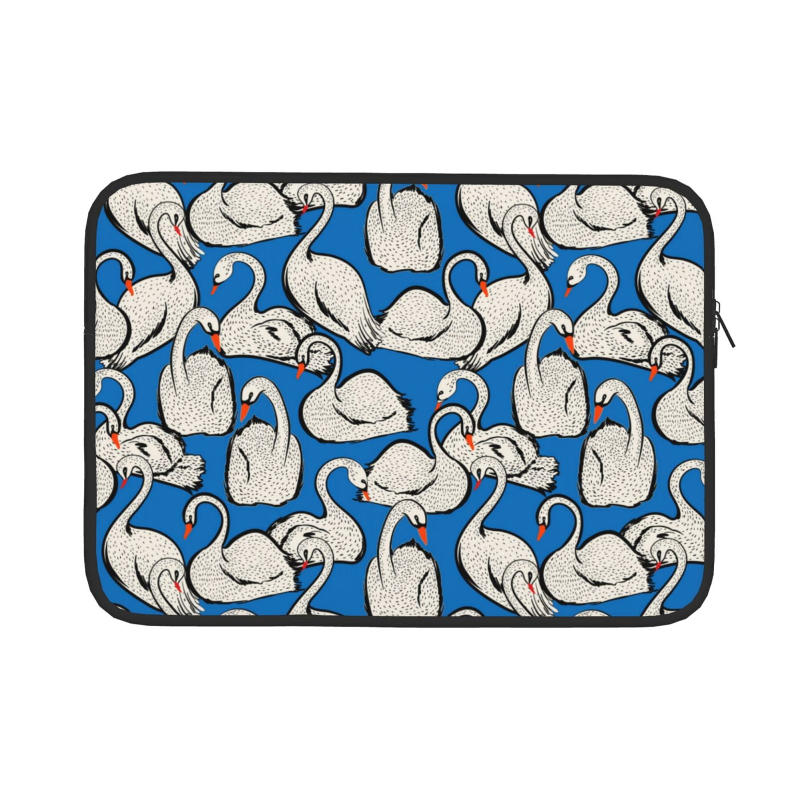 Cauagu Swan Birds Print Laptop Sleeve Case, Laptop Cover Portable ...