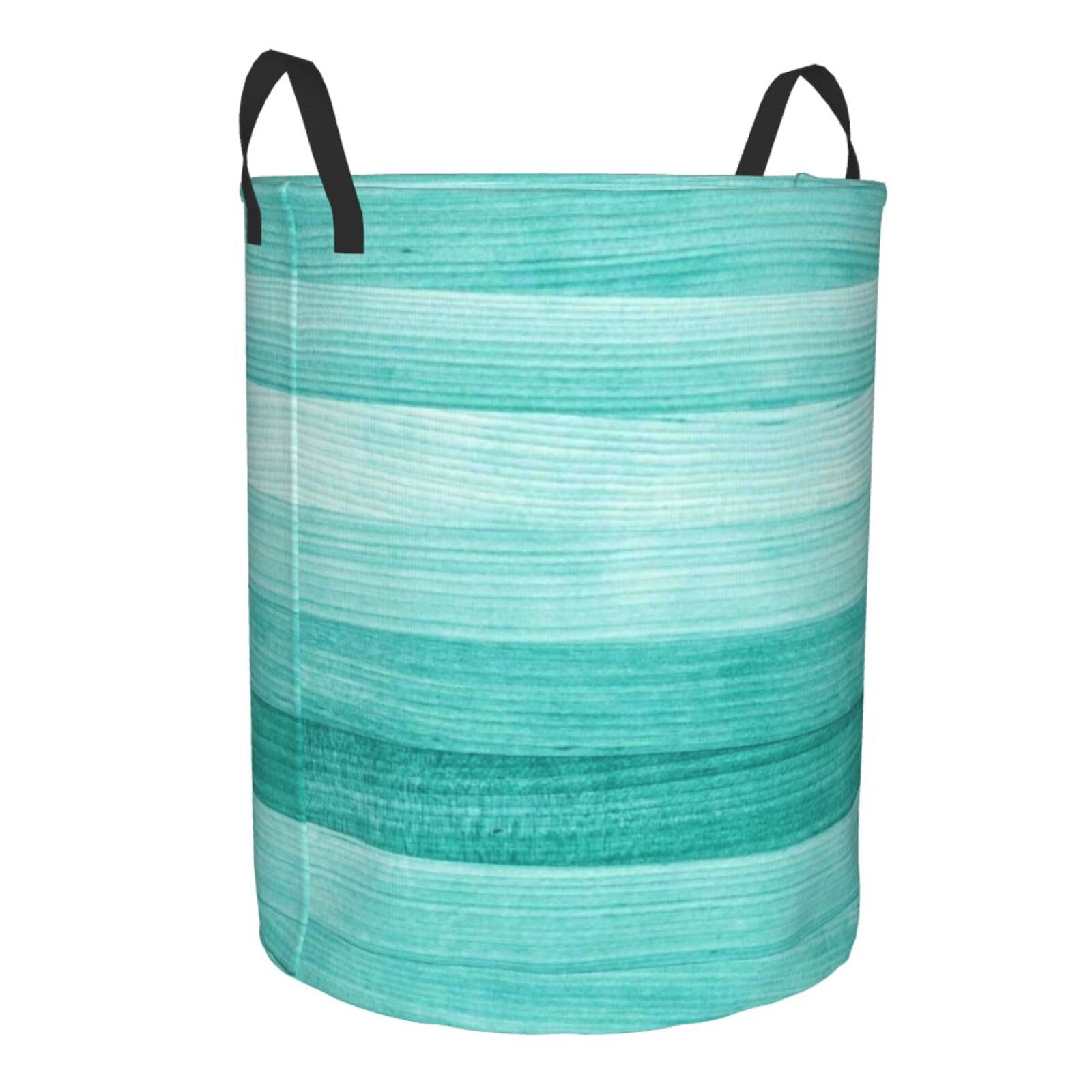 Cauagu Teal Turquoise for Laundry Basket,Collapsible Organizer Basket ...
