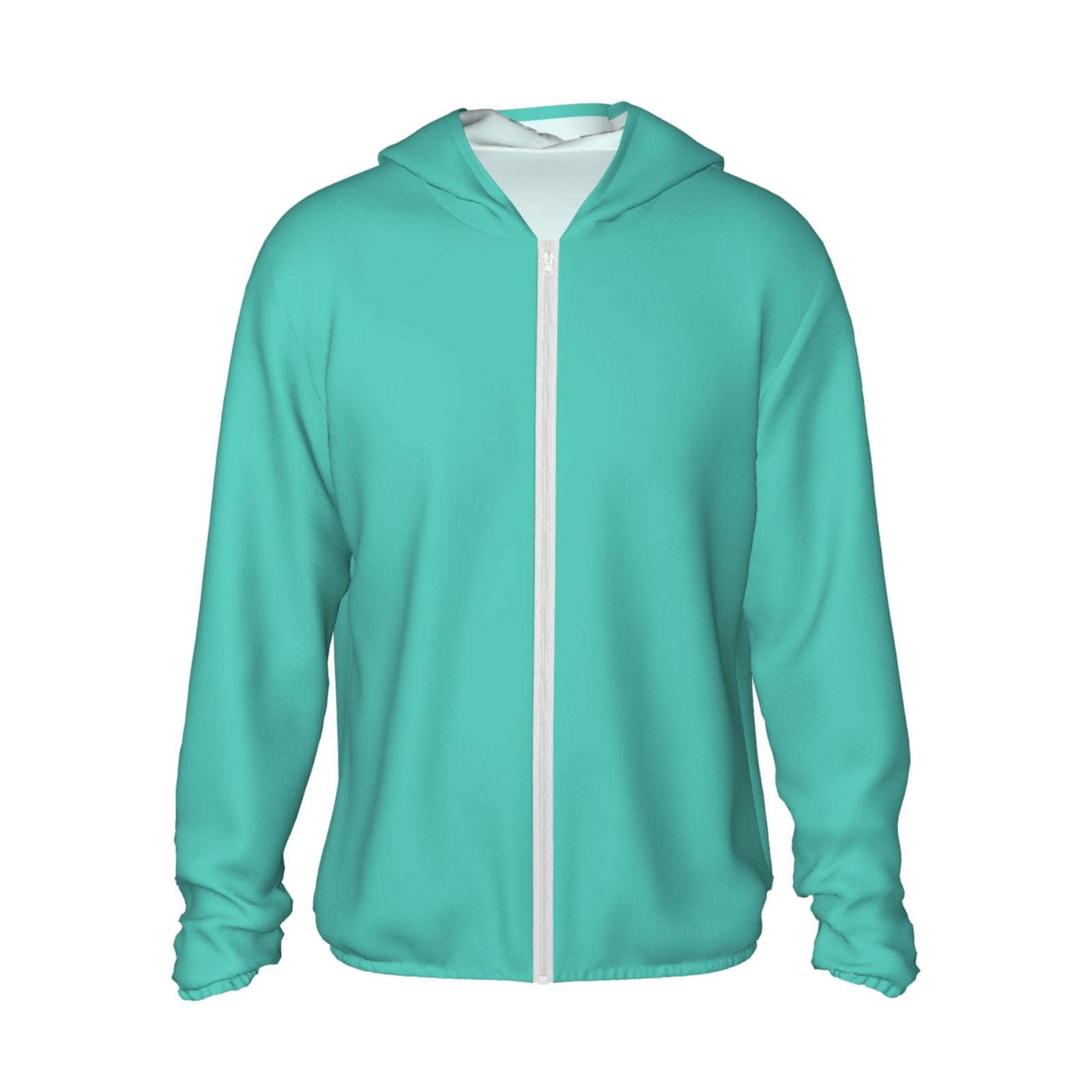Cauagu Teal Turquoise for Sun Protection Hoodie for Men and Women, Long ...