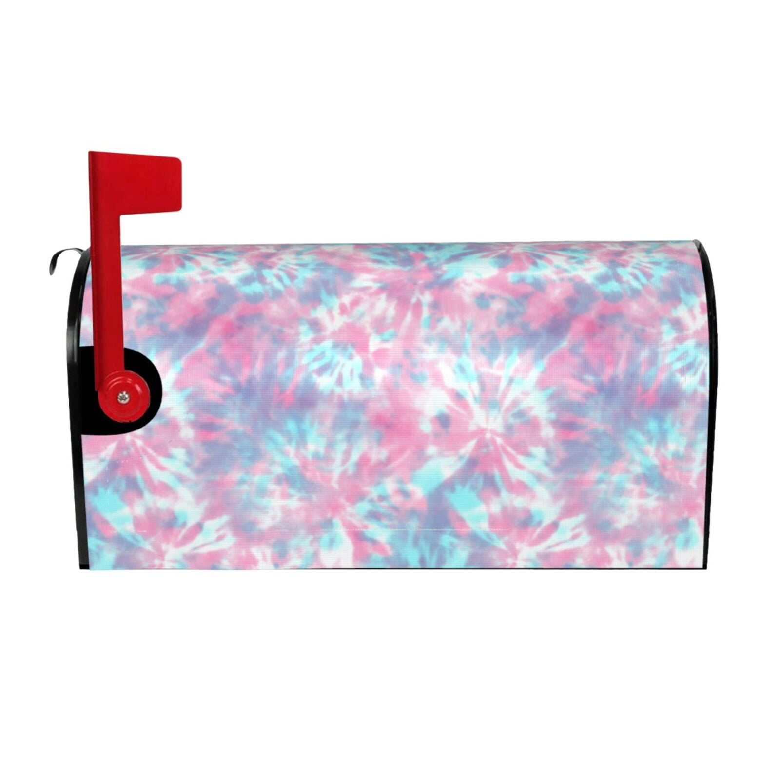 Cauagu Tie Dye Pattern Magnetic Mailbox Covers, Mailbox Cover ...
