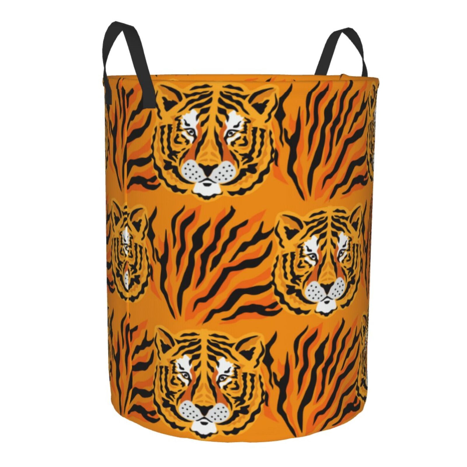 Cauagu Tiger for Laundry Basket,Collapsible Organizer Basket for ...