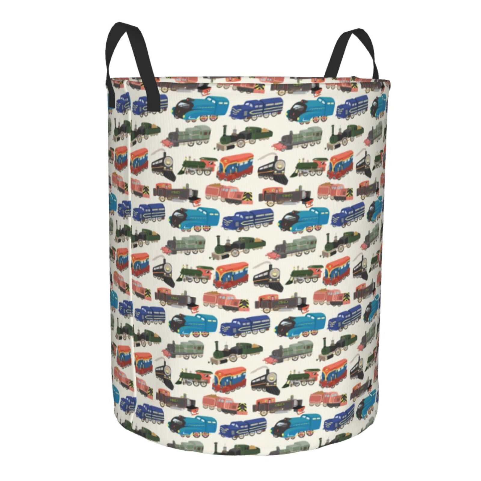 Cauagu Train for Laundry Basket,Collapsible Organizer Basket for ...