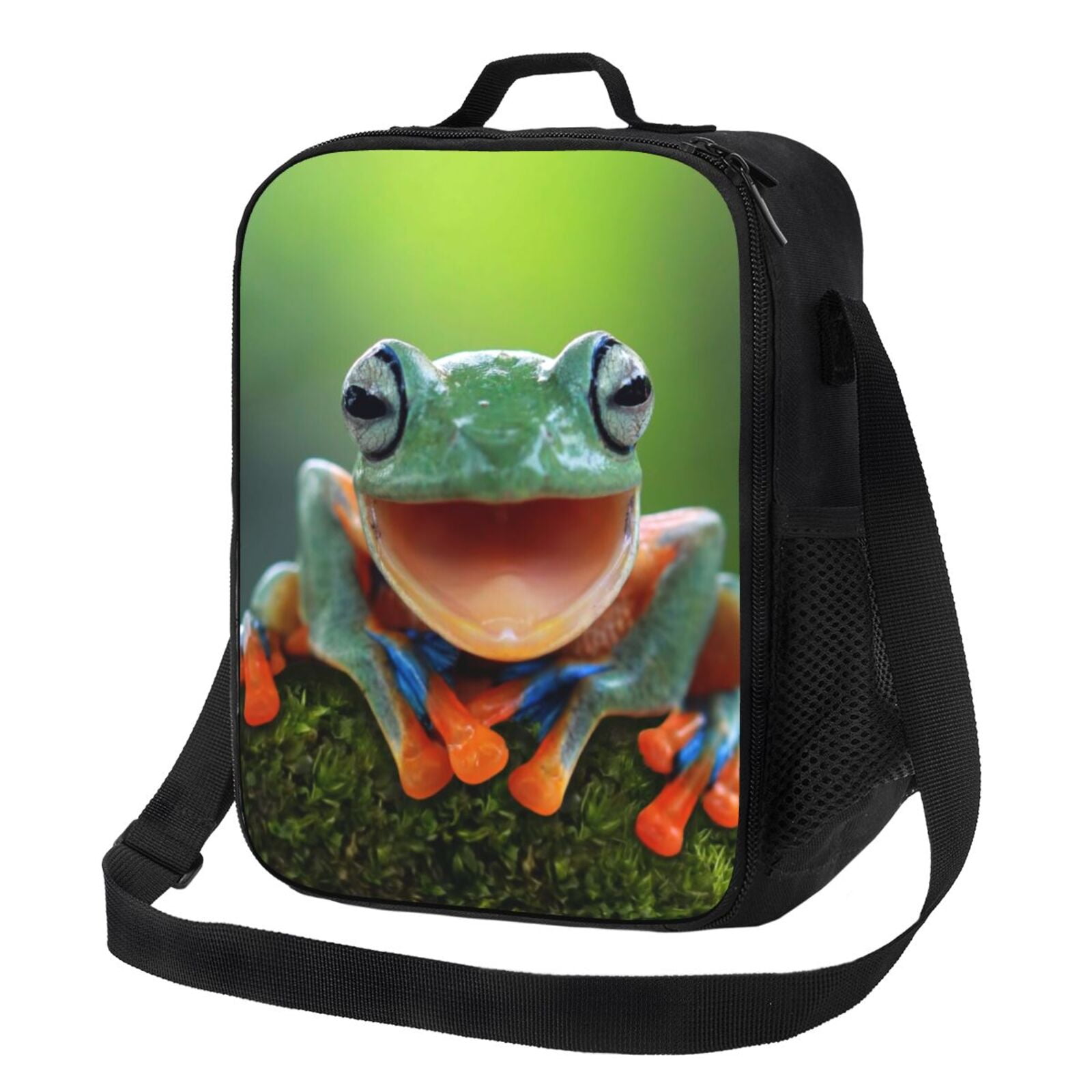 Cauagu Tree Frog Insulated Lunch Bag - Reusable Lunch Box Thickened ...