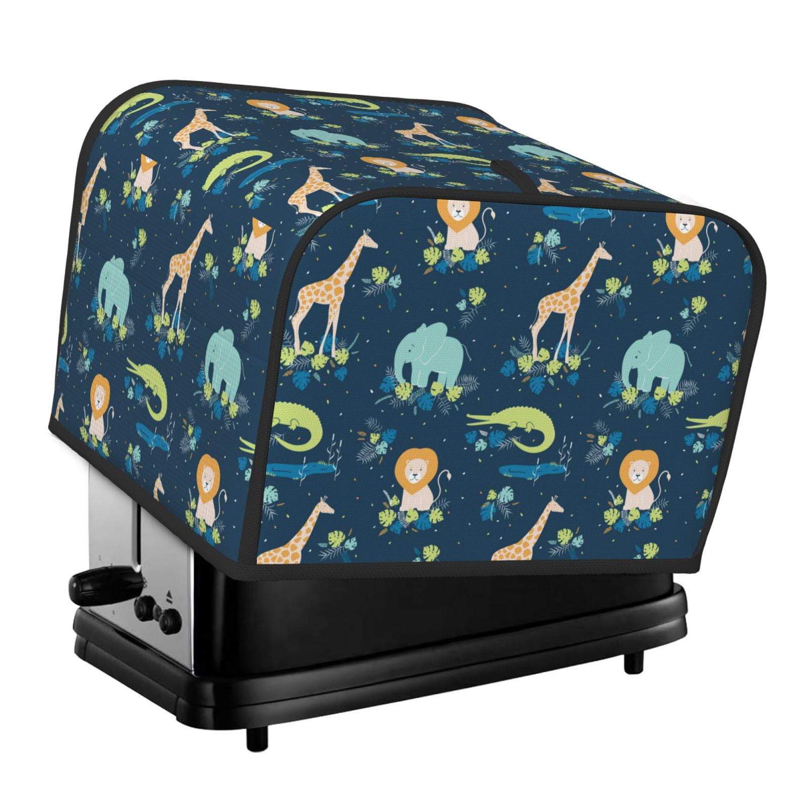 Cauagu Tropical Animals for 4 Slice Toaster Cover (11.4''×7.9''×7.5 ...