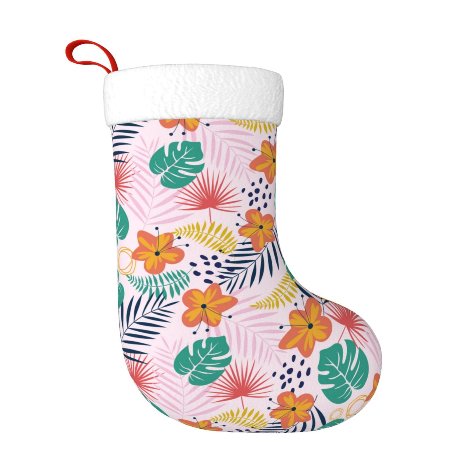 Cauagu Tropical Plants for Christmas Stockings,1-Pack Large Xmas ...