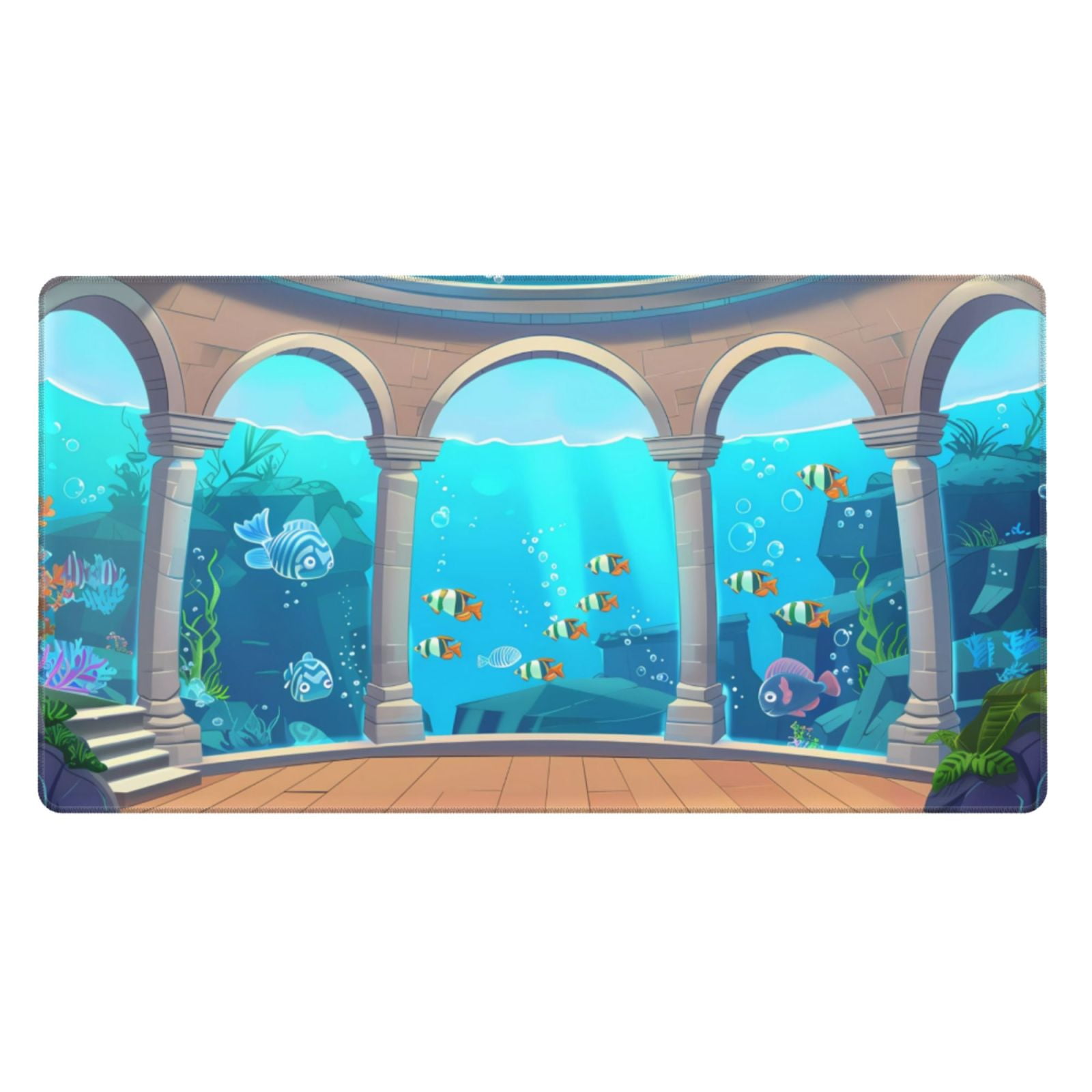Cauagu Underwater Aquarium Arches for Large Mouse Pad,XXL Extended ...