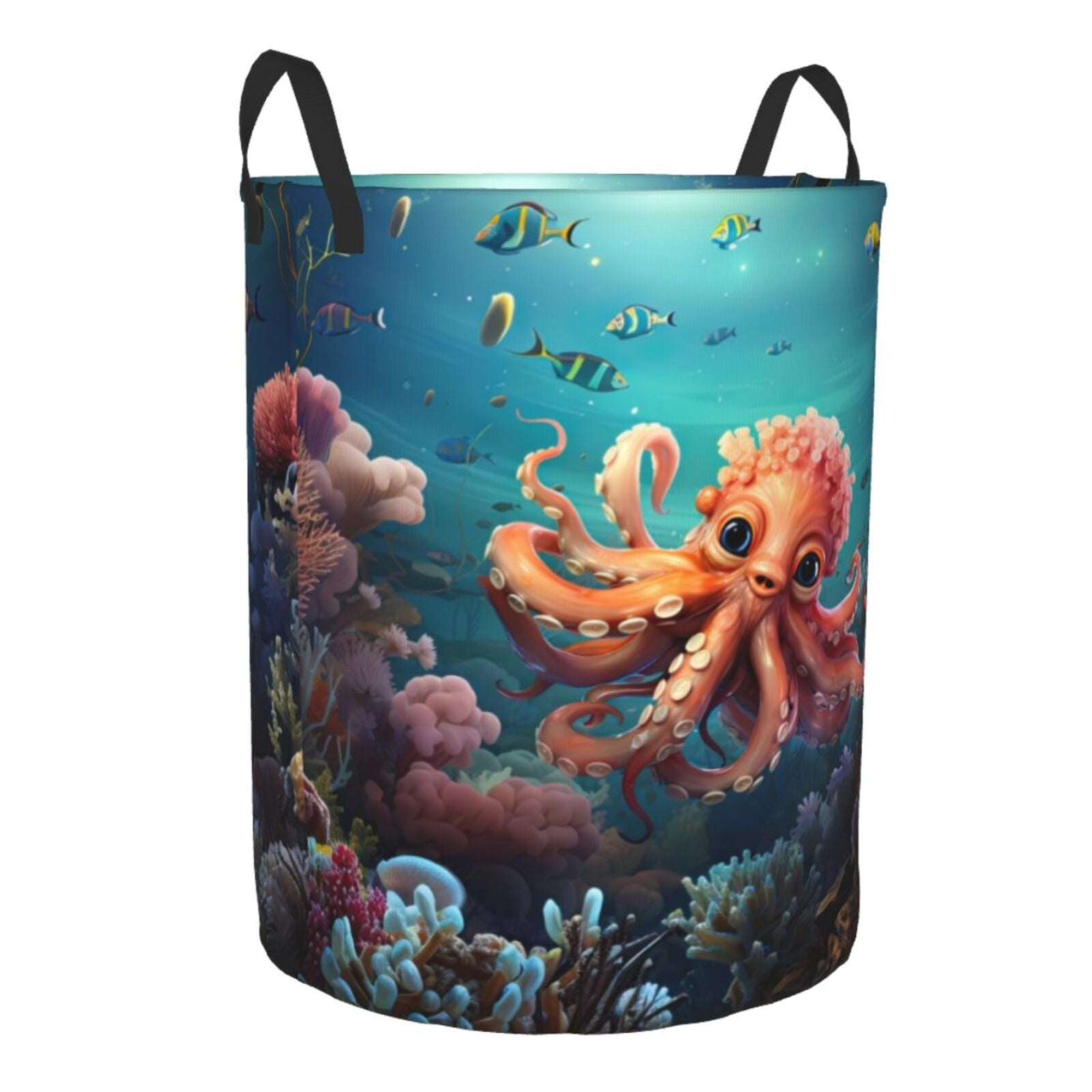 Cauagu Underwater Plant Octopus for Laundry Basket,Collapsible ...