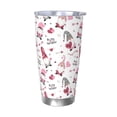 Cauagu Valentine's Day gnomes Pattern 20oz Tumbler,Stainless Steel ...
