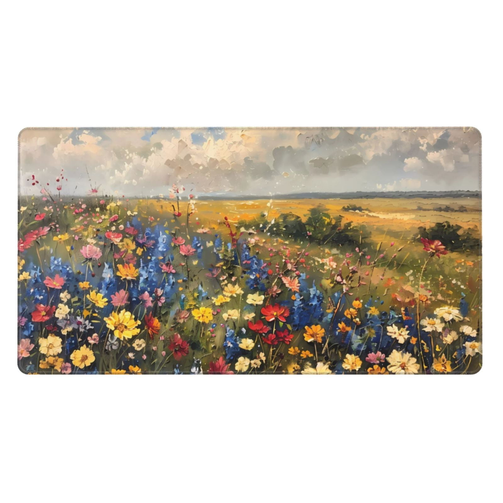 Cauagu Vibrant Wildflower Meadow for Large Mouse Pad,XXL Extended ...