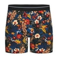 Cauagu Vintage Floral Print Men's Boxer Briefs, Funny & Cute Underwear ...