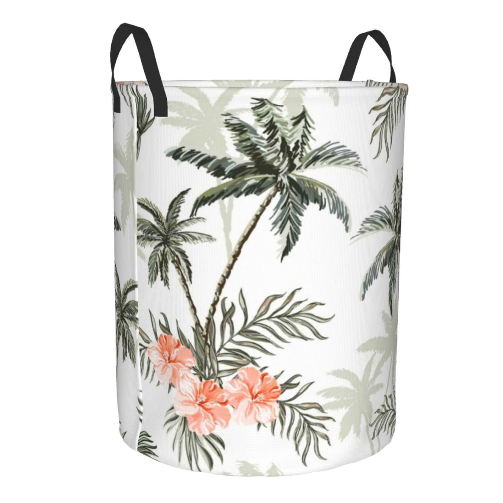 Cauagu Vintage Palm Trees for Laundry Basket,Collapsible Organizer ...