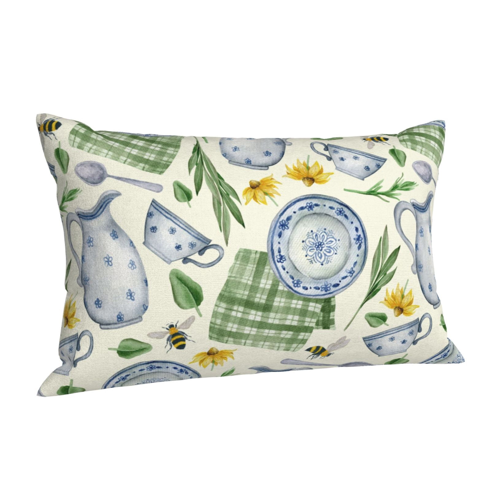Cauagu Vintage Utensils Print Pillow Covers with Envelope Closure,1PC ...