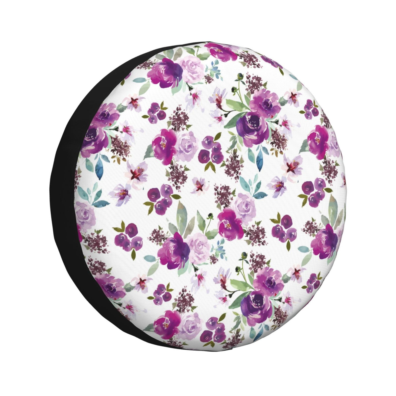 Cauagu Violets Flowers for Spare Tire Cover Wheel Protector Universal ...